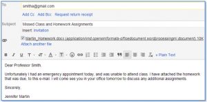 Emails - Excelsior OWL