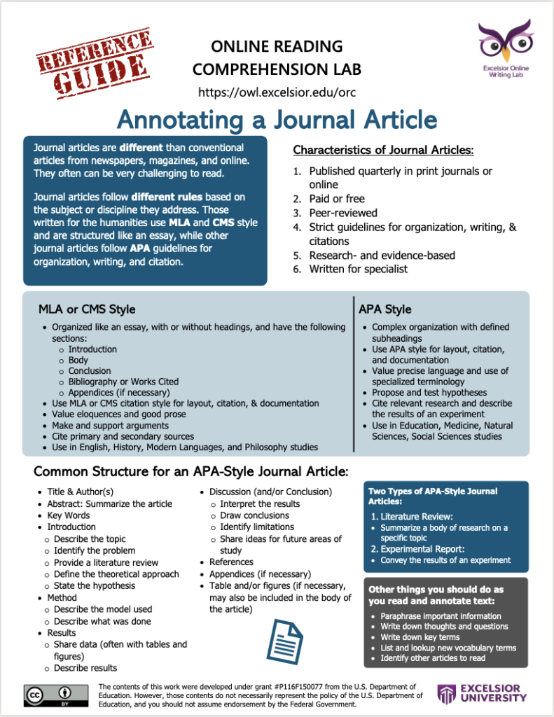 Handouts - Excelsior OWL