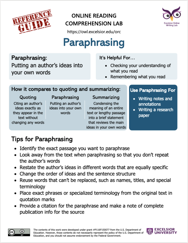 Handouts - Excelsior OWL