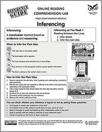 Handouts - Excelsior University OWL