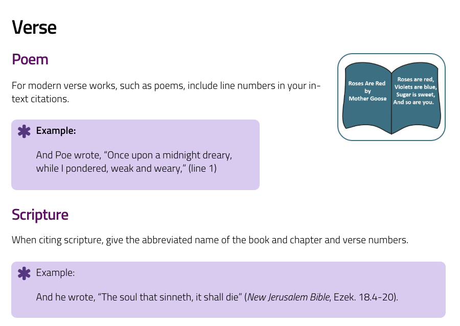 Intern s Corner Referencing And Citing Sources Part V MLA Style 