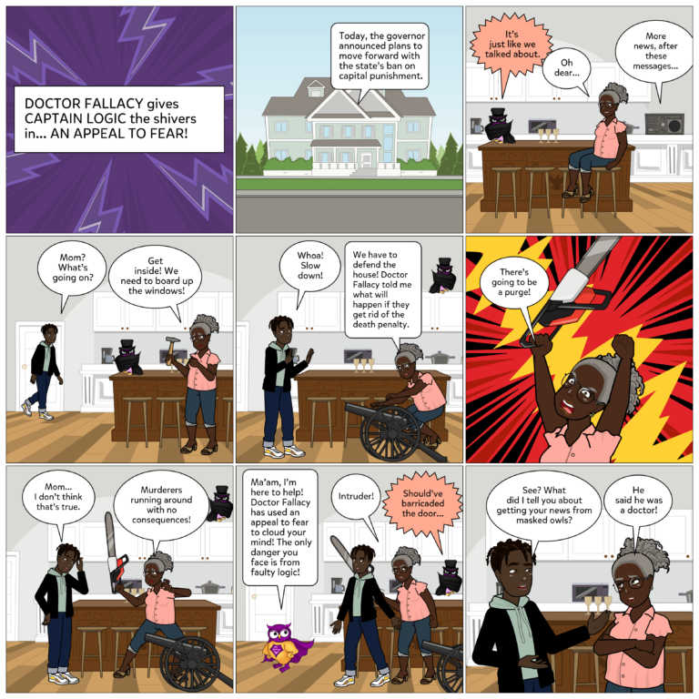 Appeal to Fear Fallacy - Excelsior OWL